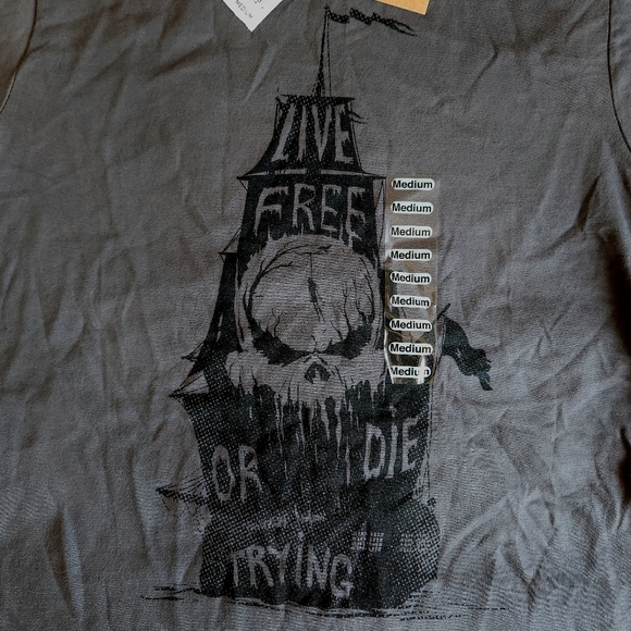 eight bells | Shirts | Eight Bells Live Free Metal Death Hardcore Goth ...
